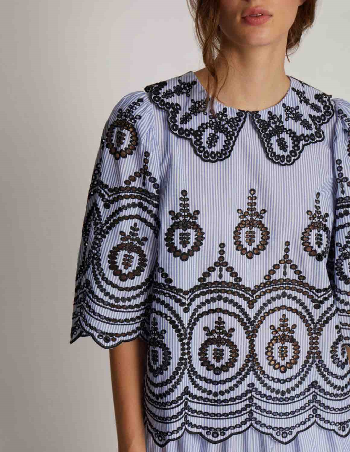 Munthe Ocho Top Indigo