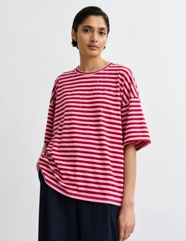 Essentiel Antwerp Joste t - shirt - red